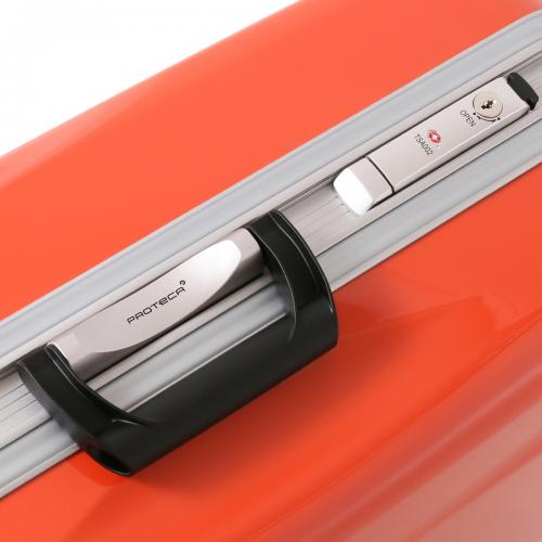 [3-5泊] プロテカ(エース) レクト 67L サンセットオレンジ 4輪 ACE PROTECA RECT / スーツケースレンタルは日本最大級の【アールワイレンタル】